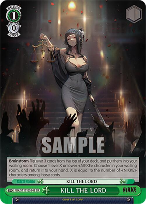 KILL THE LORD (NIK/S117-E054S SR) [GODDESS OF VICTORY: NIKKE] – Tefuda