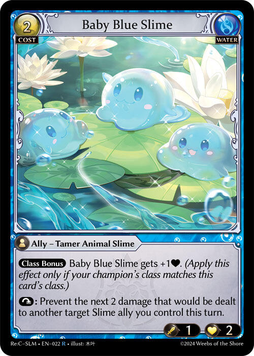 Baby Blue Slime (022) [Silvie Re:Collection, Slime Sovereign Lite] – Tefuda